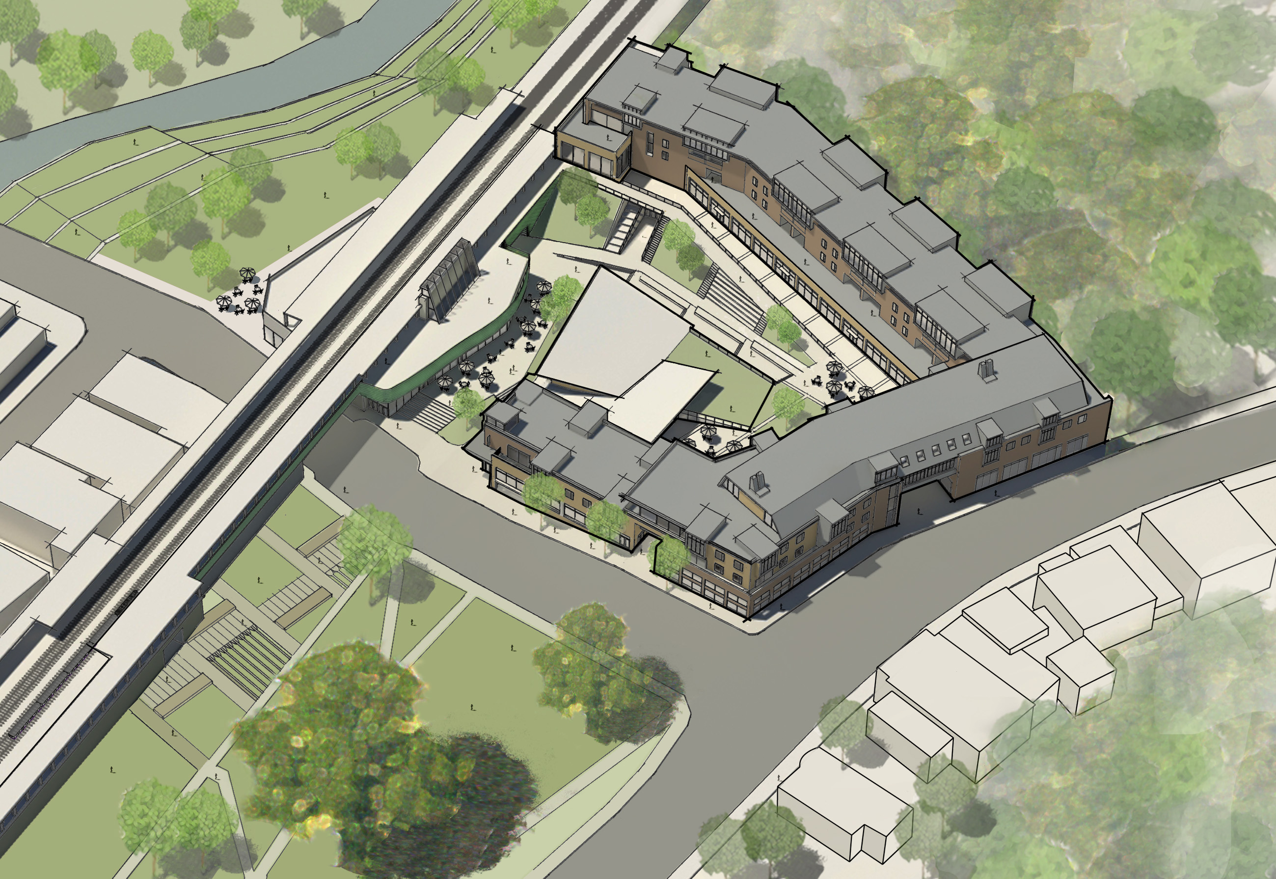 Waterfield Block Study • Abacus [ Architects + Planners ]